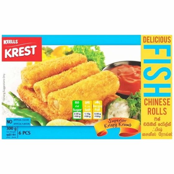 Keells Krest Fish Chinese Rolls 300g